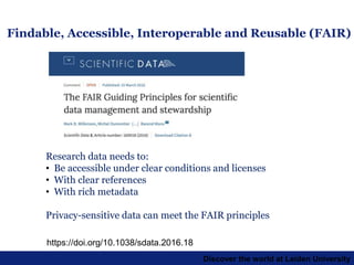 Let your research bloom: practical steps for FAIR data | PPT