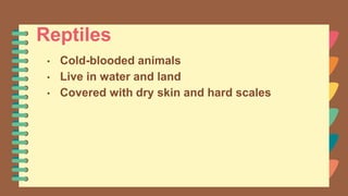 Vertebrates and Invertebrates | PPTX