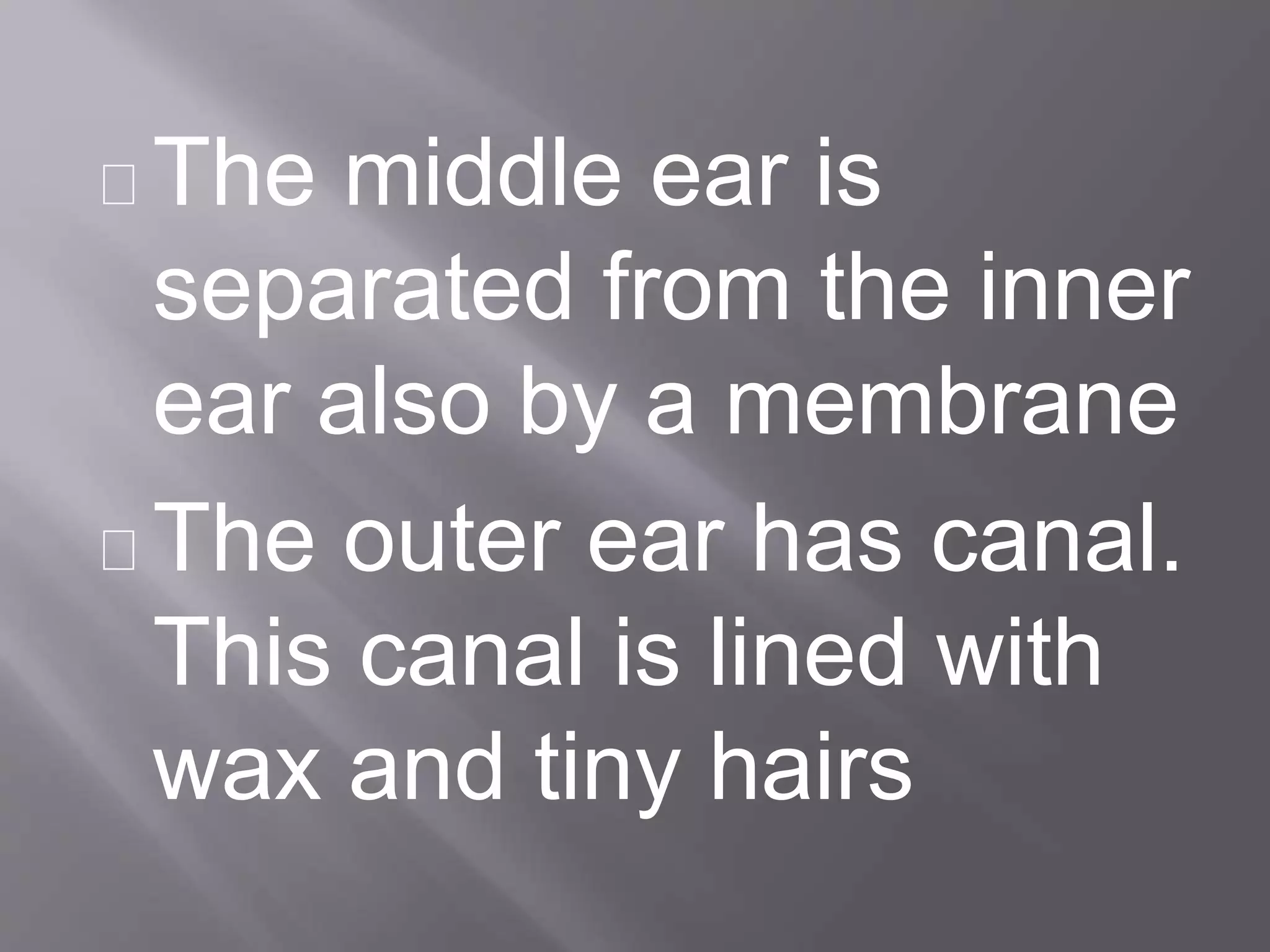 Science 3 parts of the ear | PPTX