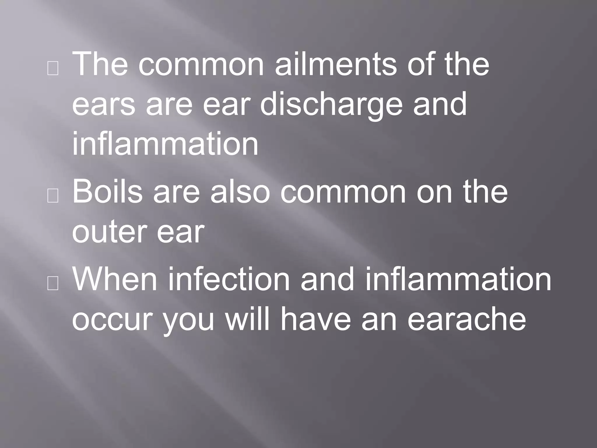 Science 3 parts of the ear | PPTX