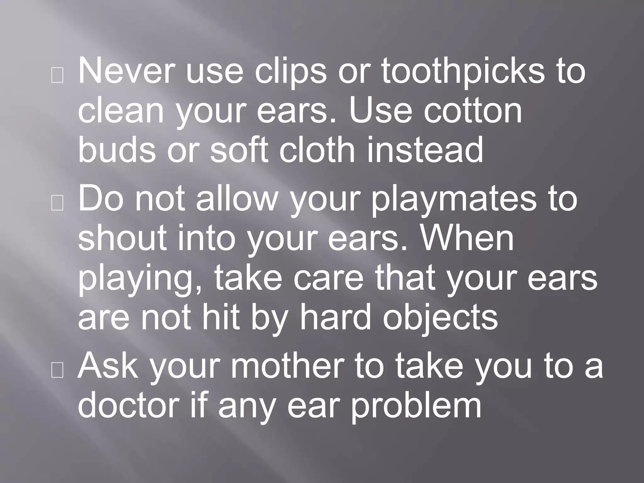 Science 3 parts of the ear | PPTX
