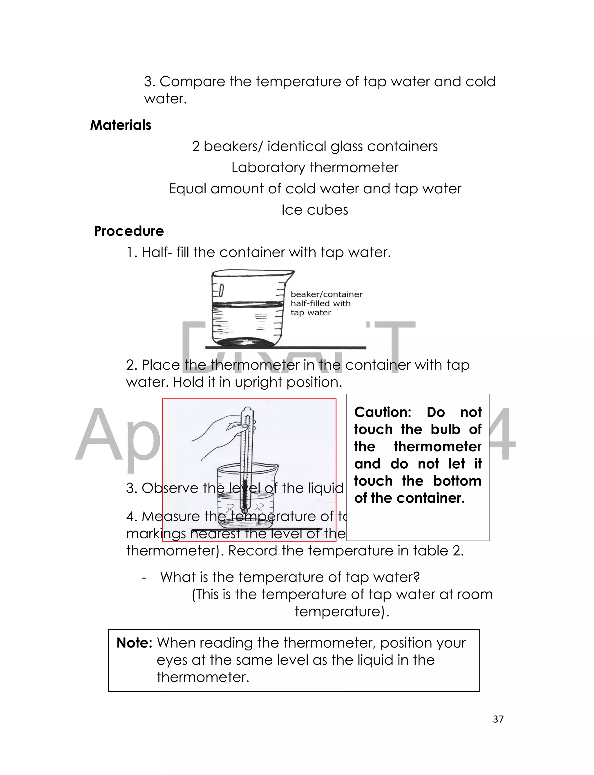 Grade 3 Science Learners Module | PDF | Chemistry | Science