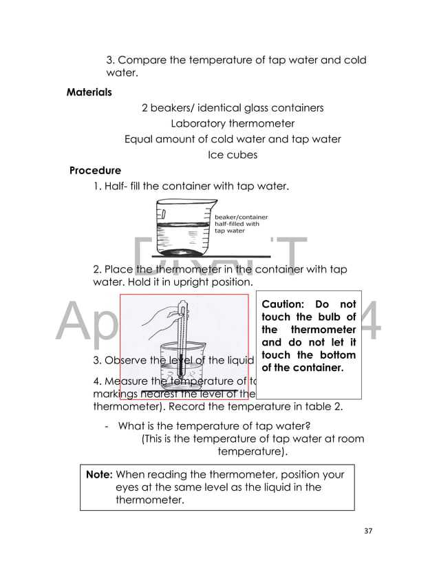 Grade 3 Science Learners Module | PDF | Chemistry | Science