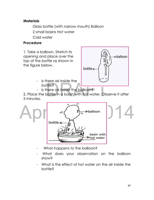 Grade 3 Science Learners Module | PDF | Chemistry | Science