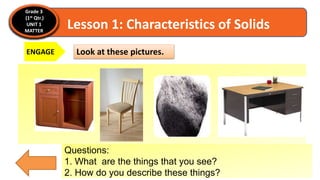 Science Grade 3 1st Quarter Week 1 Lesson 1 | PPTX