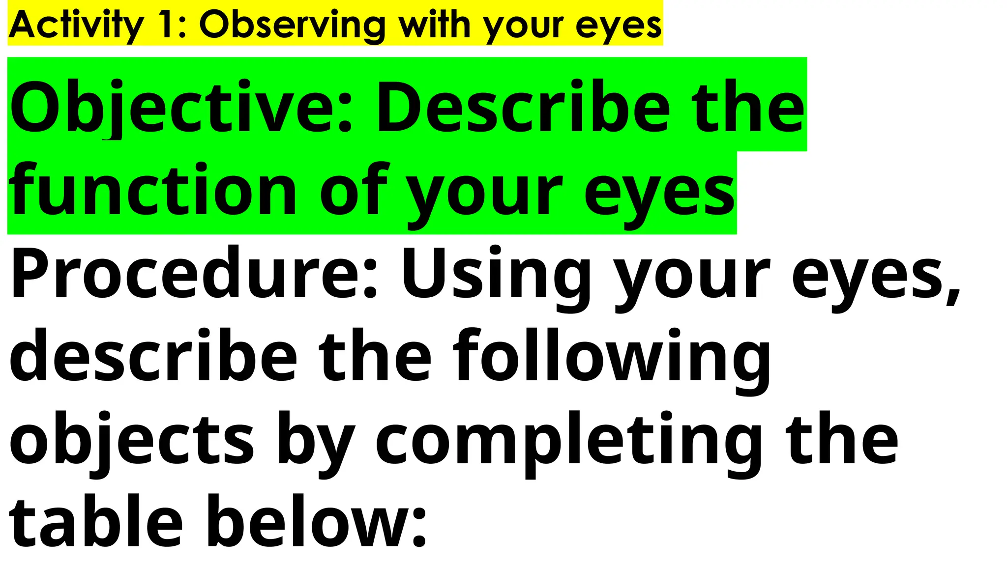 SCIENCE 3 Q2-WEEK 1.pptx. lesson 1. The learners should be able to ...
