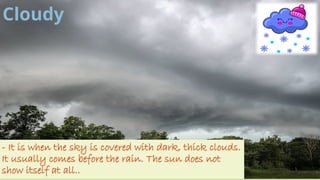 science 3 q4 types of weather presentation | PPTX