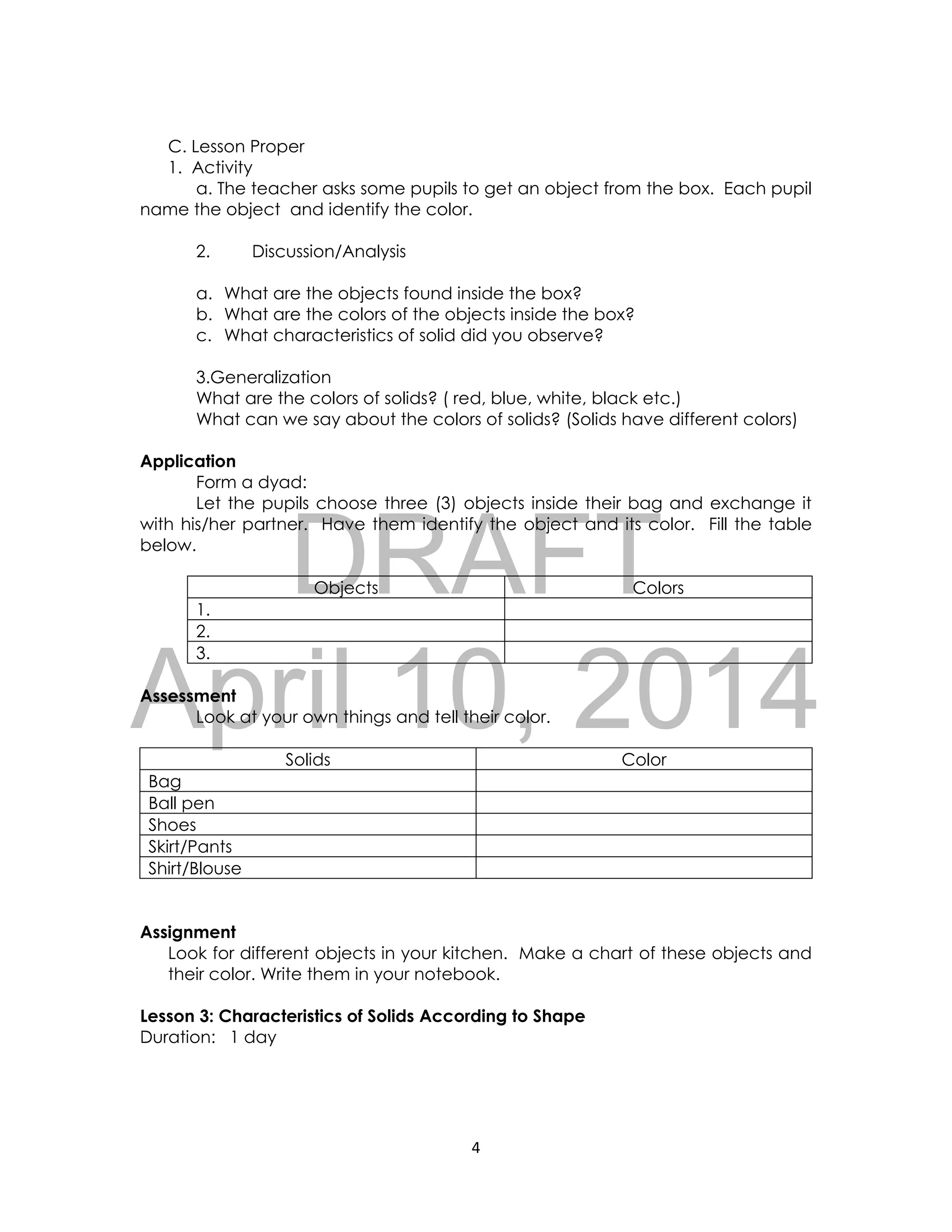 Grade 3 Science Teachers Guide | PDF