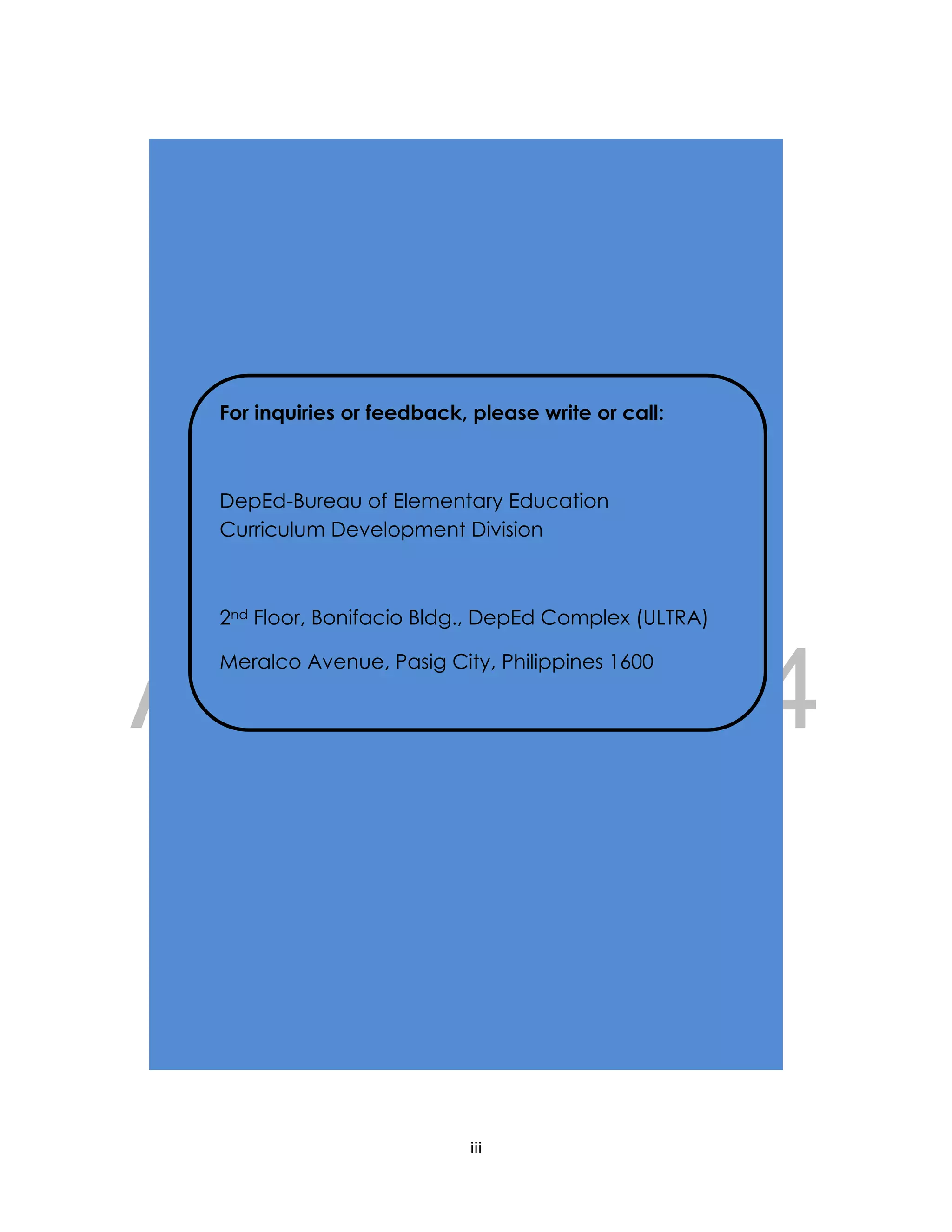 Grade 3 Science Teachers Guide | PDF