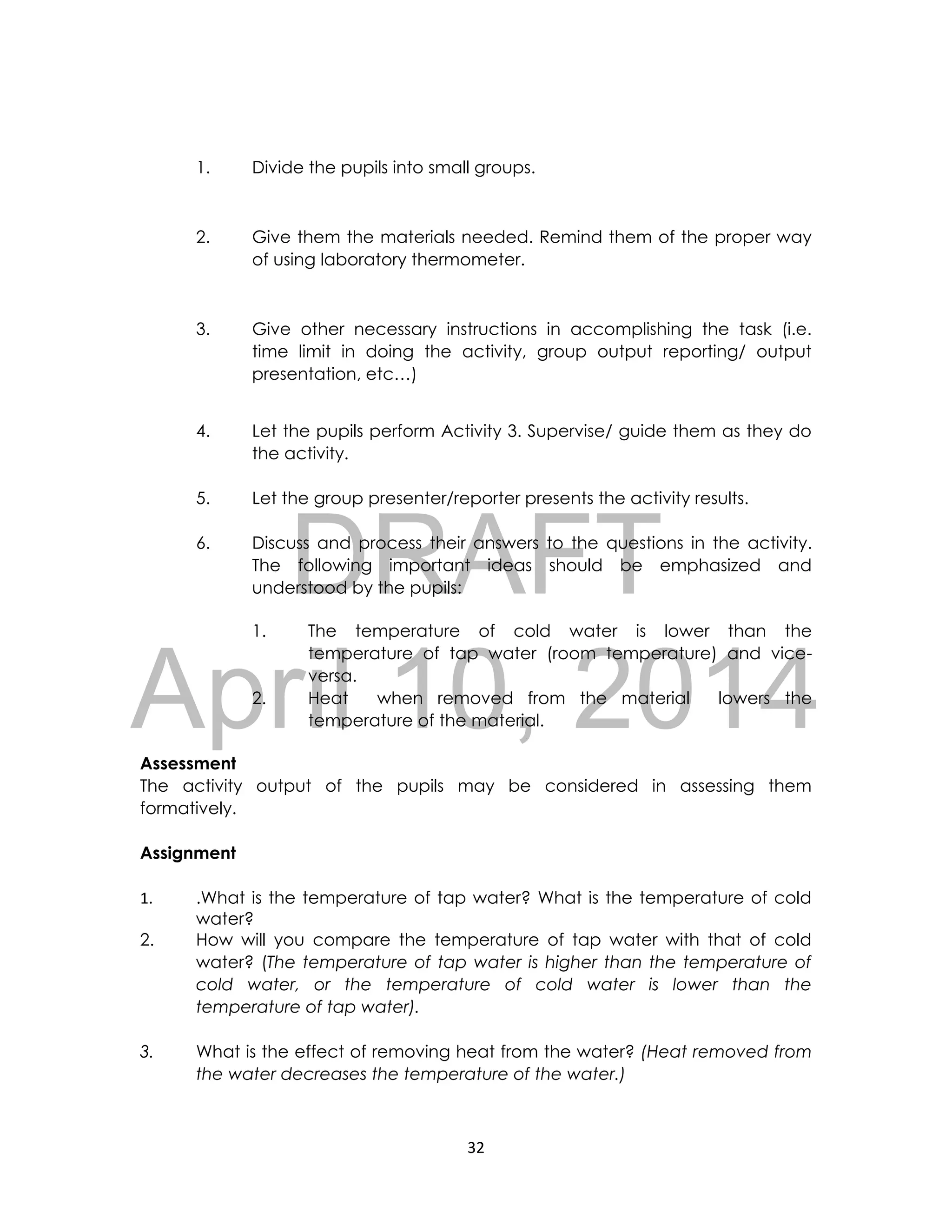 Grade 3 Science Teachers Guide | PDF