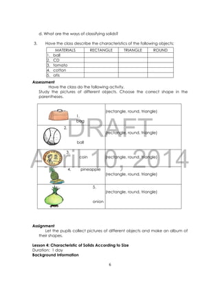Grade 3 Science Teachers Guide | PDF