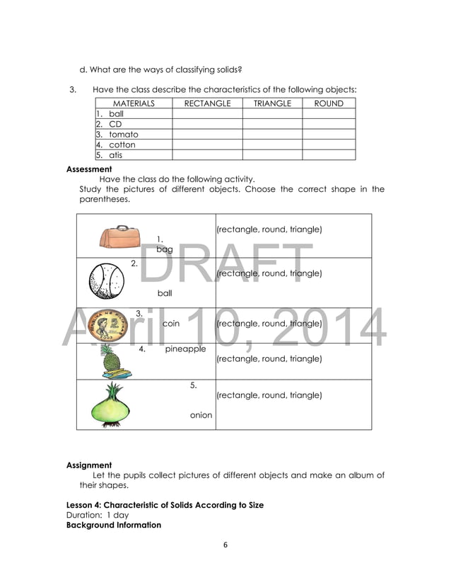Grade 3 Science Teachers Guide | PDF