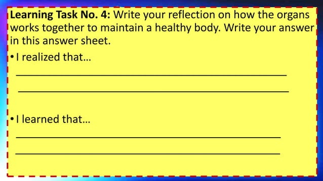 SCIENCE 4- HOW DO BODY ORGANS WORK TOGETHER - QUARTER 2 - WEEK 2.pptx