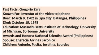 Science 4 LA Q1_W1_D1_Filipino Inventor | PPTX