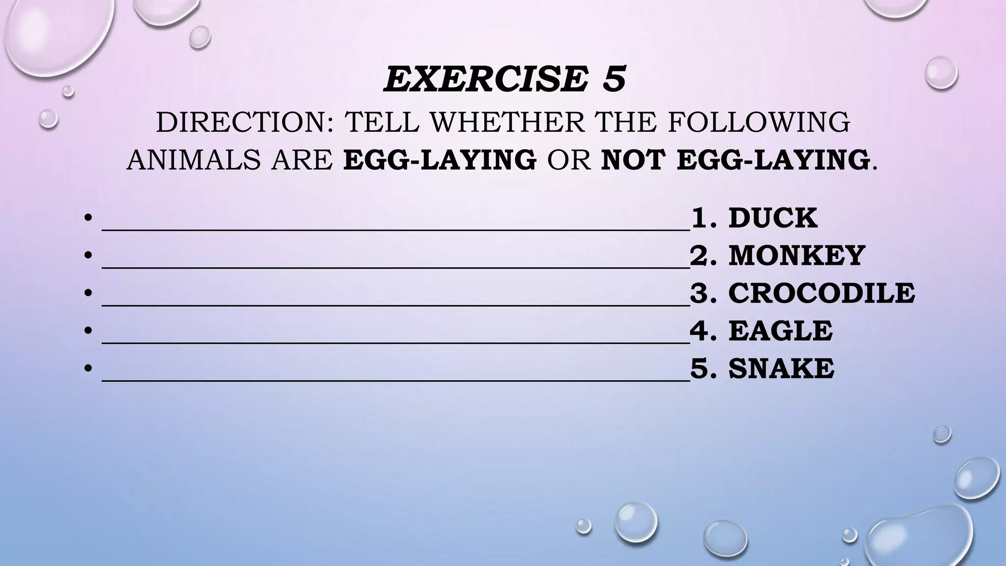 SCIENCE 4 PPT Q3 - Lesson 37-43 Life Cycle of Animals - Egg Laying Animals.pptx