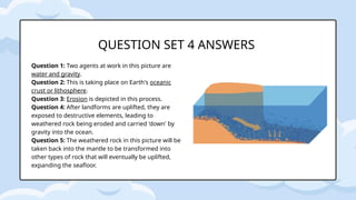 Interactive Review Game on Weathering and Erosion Processes in Earth's ...