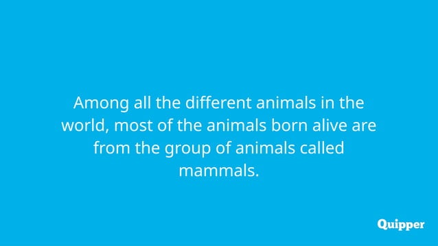 Science 5 5.1 Animals That Are Born Alive.pptx | Pregnancy ...