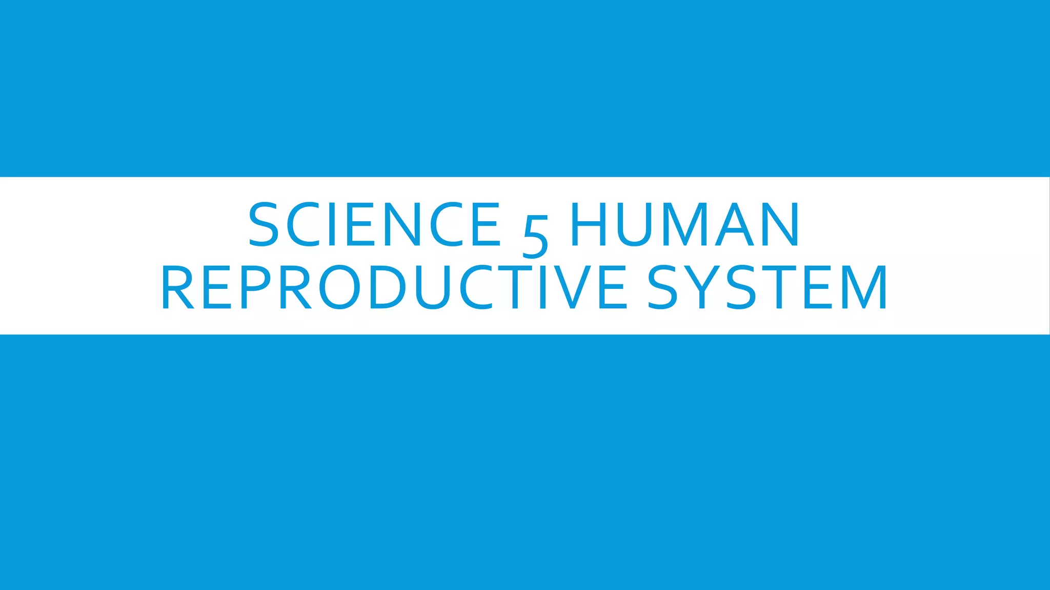 SCIENCE 5 Human Reproductive System.pptx