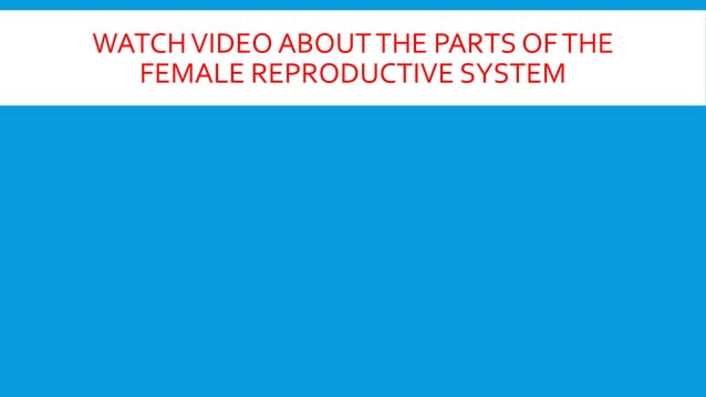 SCIENCE 5 Human Reproductive System.pptx | Infertility | Reproductive ...