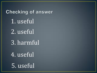 SCIENCE 5 Useful and Harmful.pptx