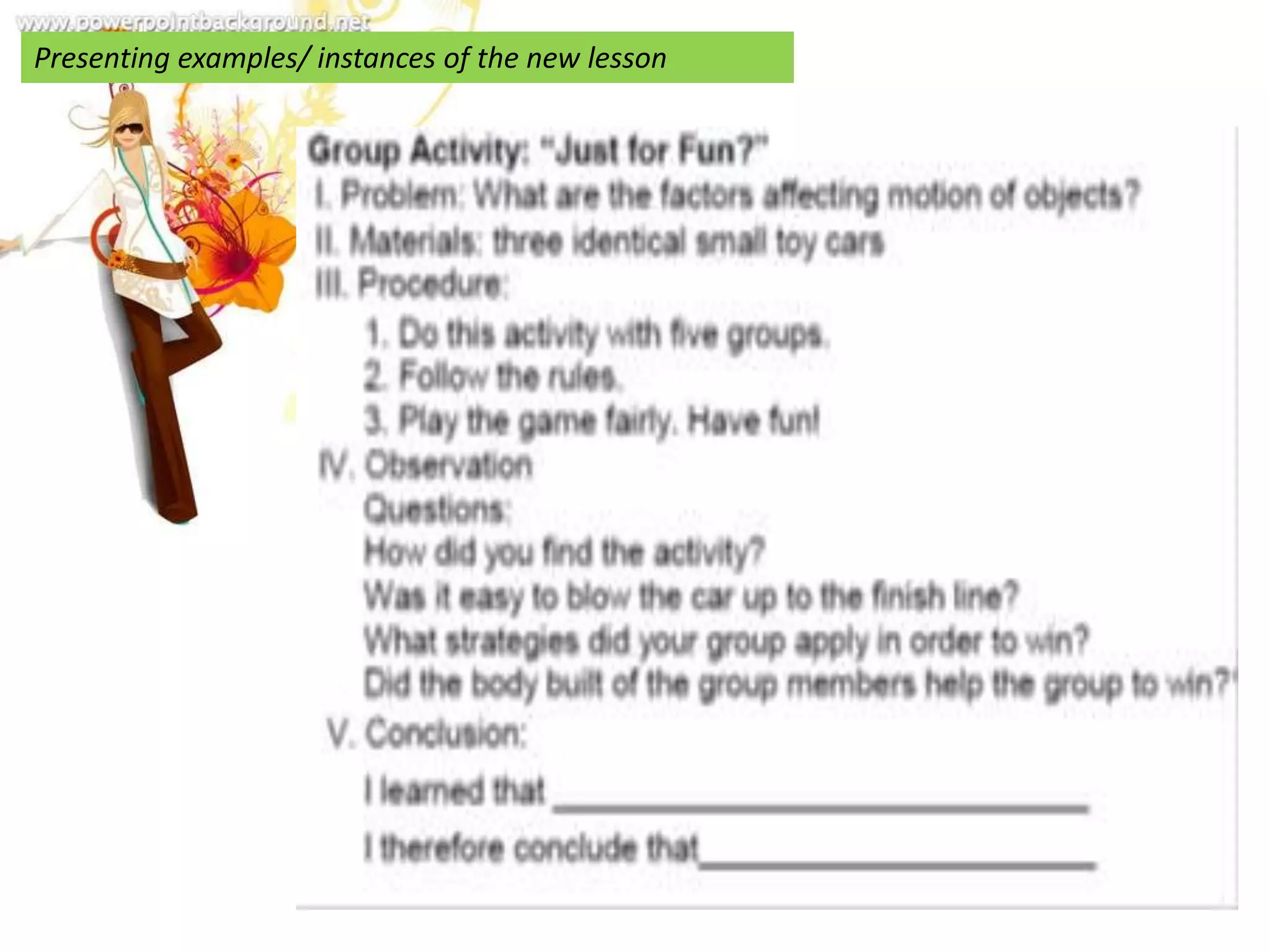 SCIENCE 5 PPT Q3 W1 Day 1-5 - Types Of Motion, Factors Affecting Motion ...