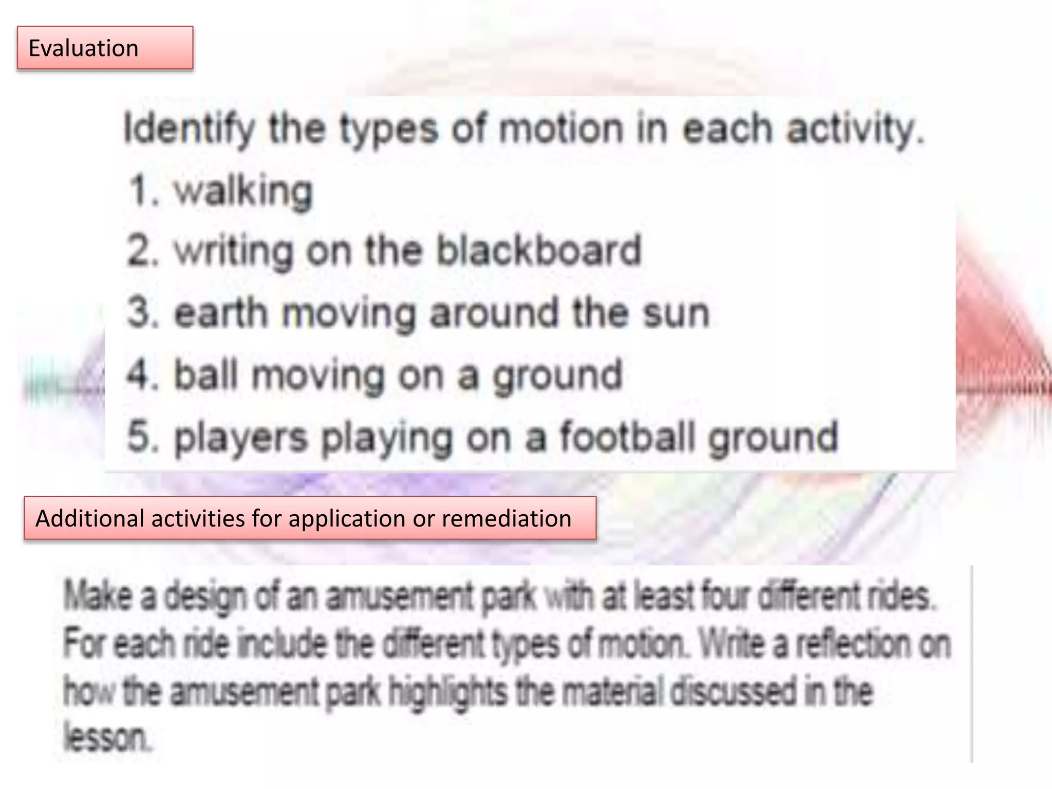 SCIENCE 5 PPT Q3 W1 Day 1-5 - Types Of Motion, Factors Affecting Motion ...