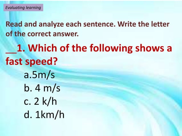 SCIENCE 5 PPT Q3 W1 Day 1-5 - Types Of Motion, Factors Affecting Motion ...