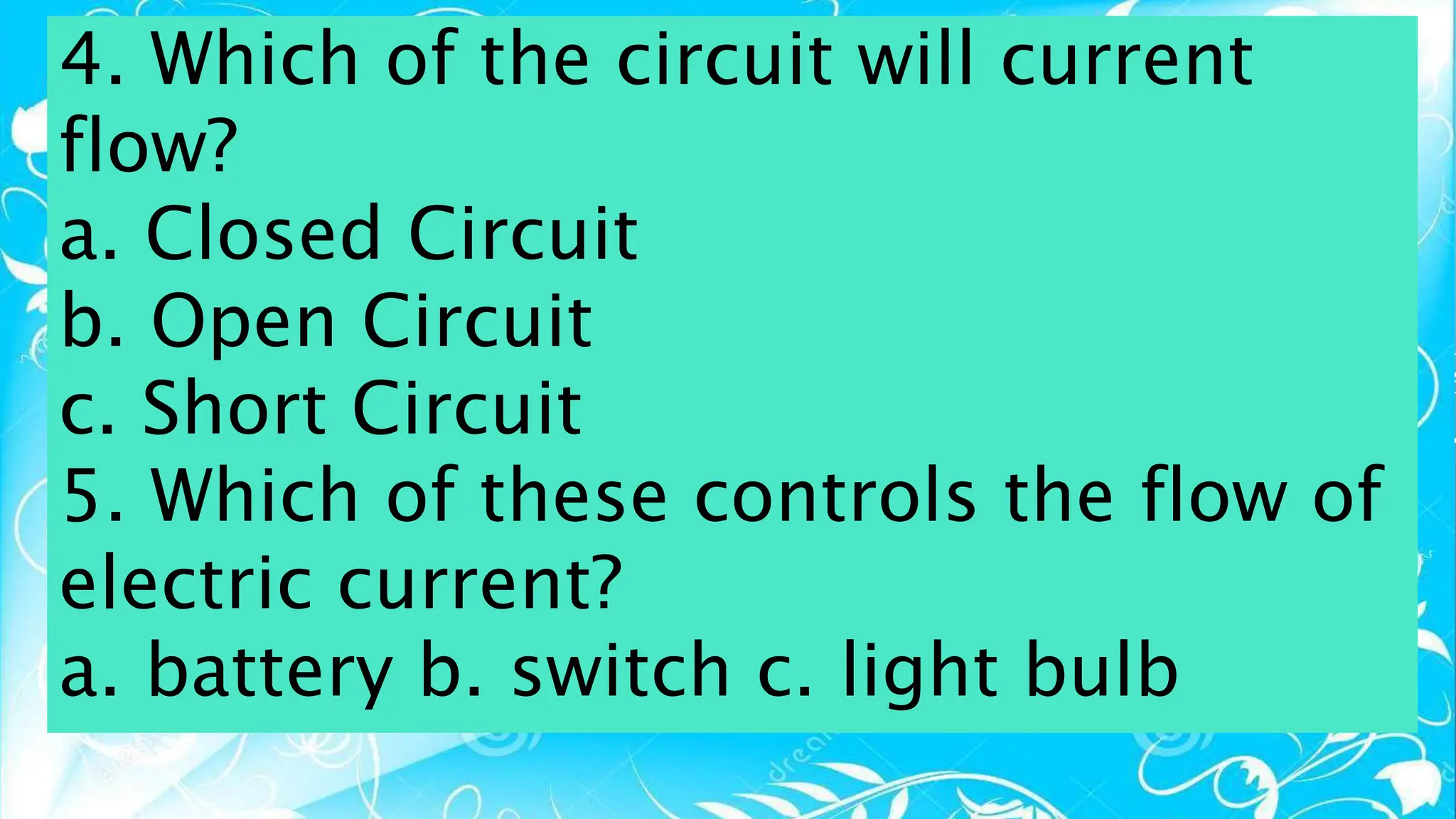 SCIENCE 5 PPT Q3 W6 - Parts Of An Electric Circuit (2).pptx
