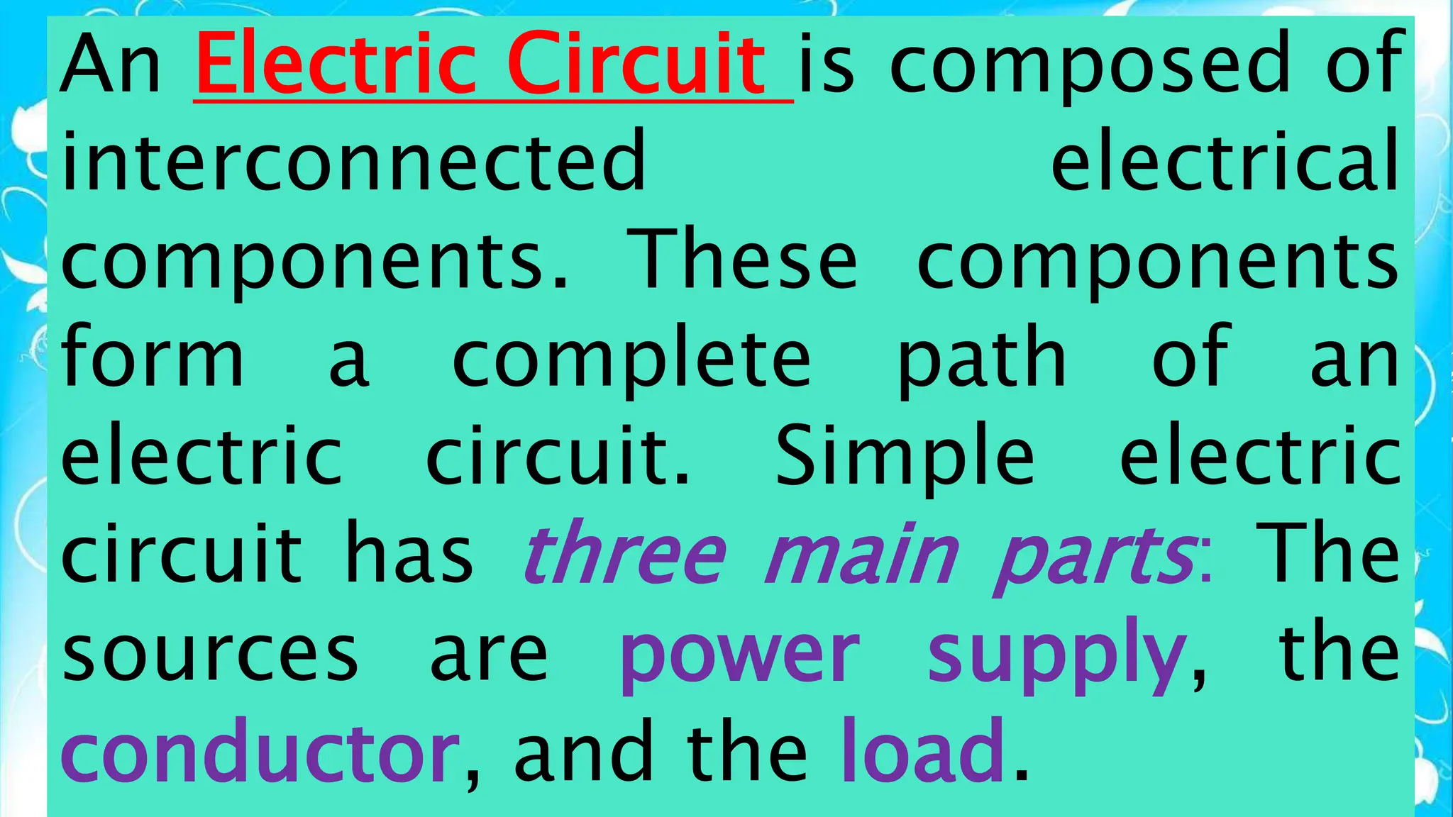 SCIENCE 5 PPT Q3 W6 - Parts Of An Electric Circuit (2).pptx