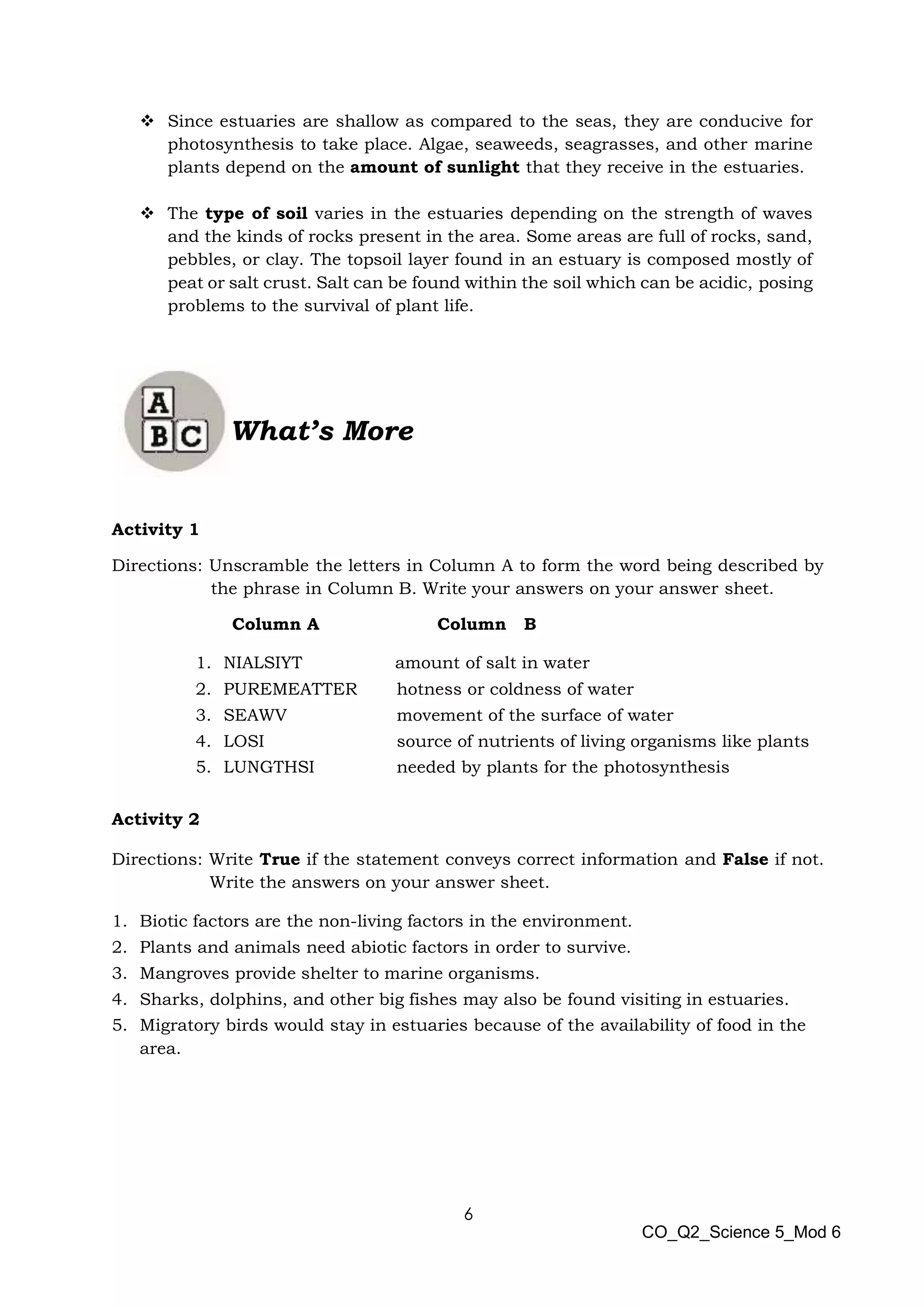 Science5_q2_mod6_EstuariesAndIntertidalZones_v2.PDF