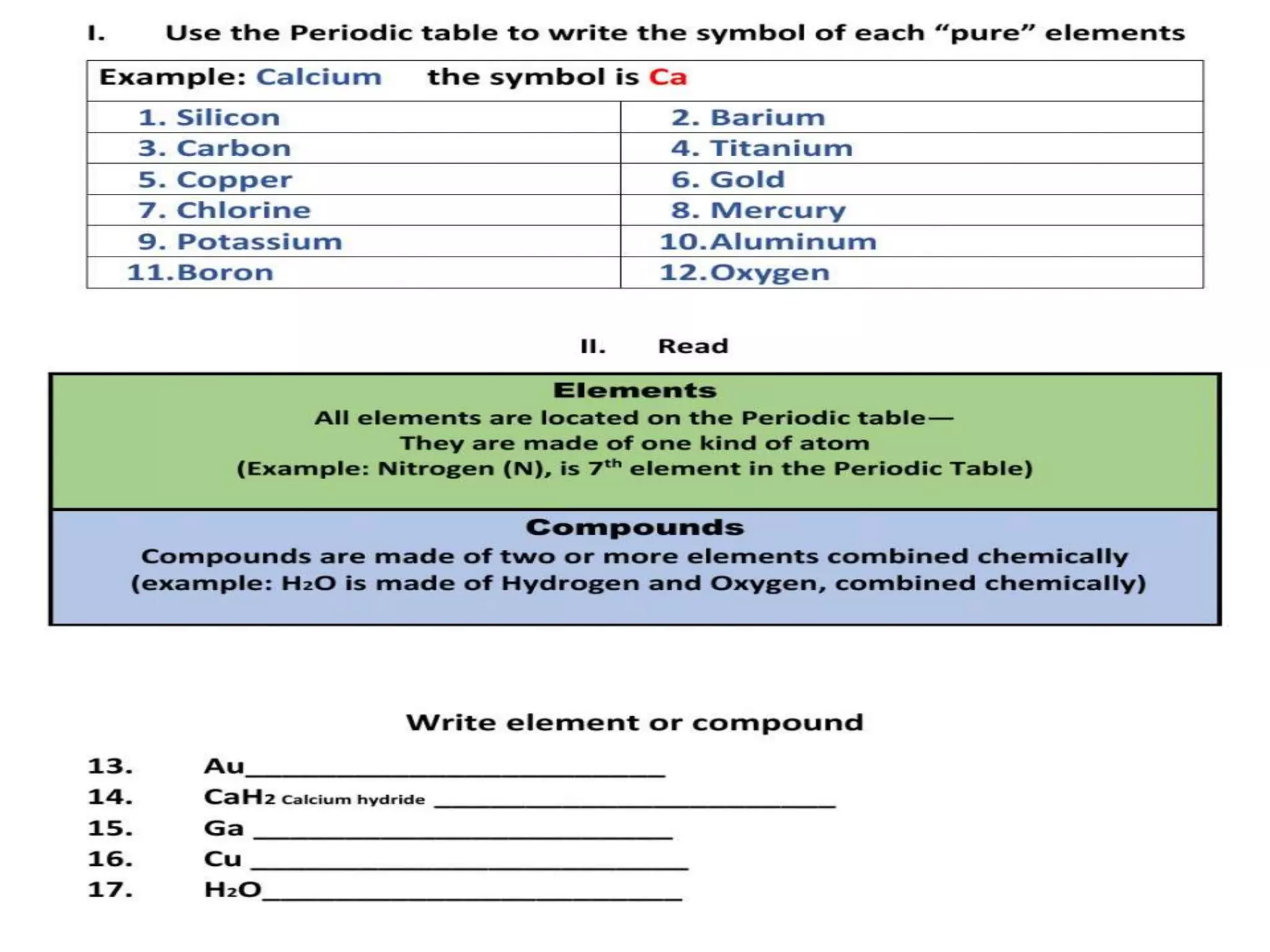 Pure Substances-Science Grade 6 | PPTX