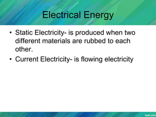 SCIENCE 6 PPT Q3 W4 - Energy Transformation.pptx | Physics | Science