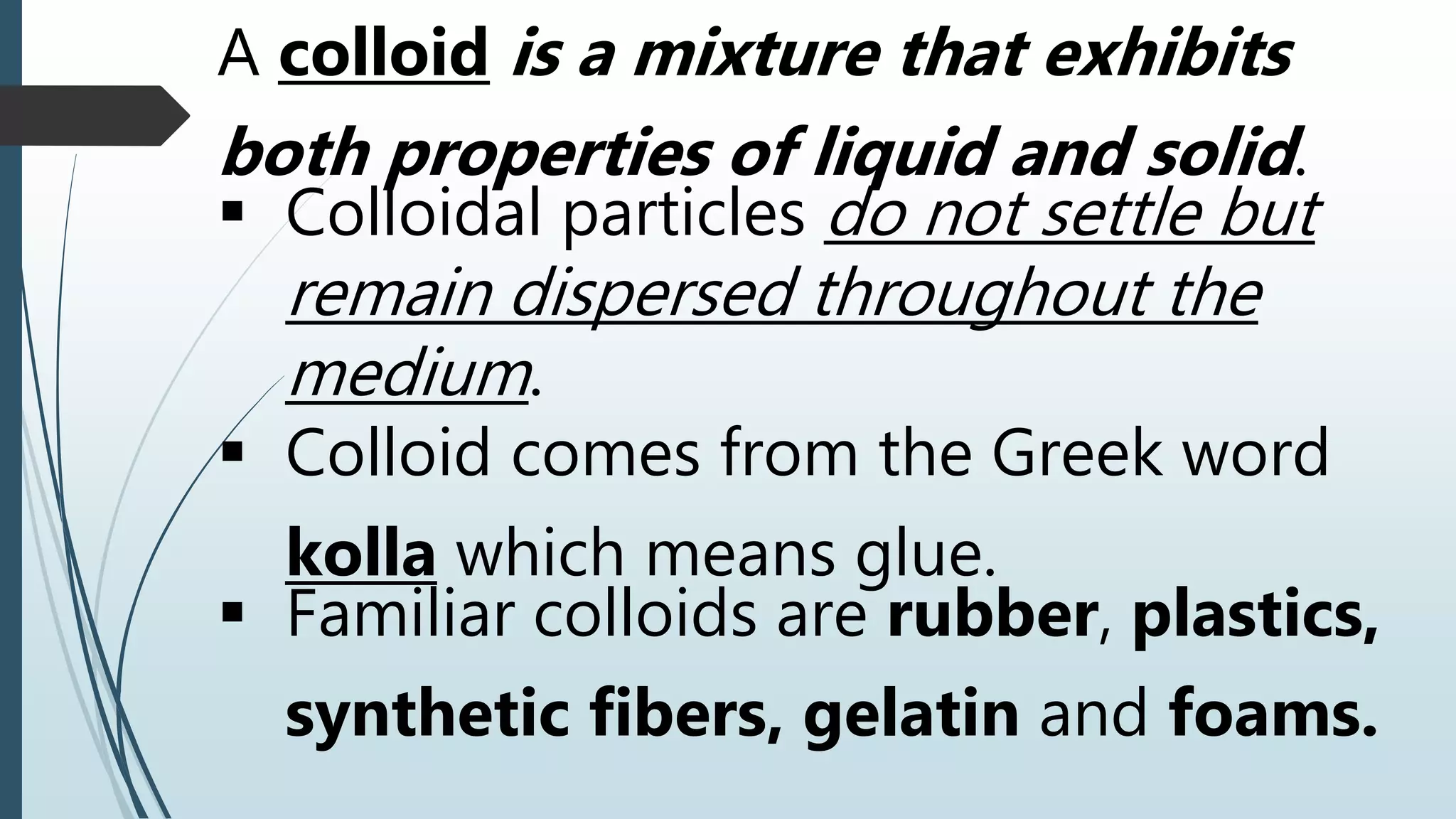 colloids | PPTX