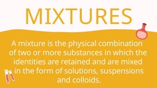 homogeneous mixtures module 1 quarter 1 science 6 | PPTX