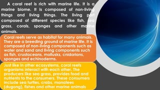 Science 6_Q2_ ECOSYSTEM TROPICAL,CORAL REEFS AND MANGROVE SWAMPS | PPTX