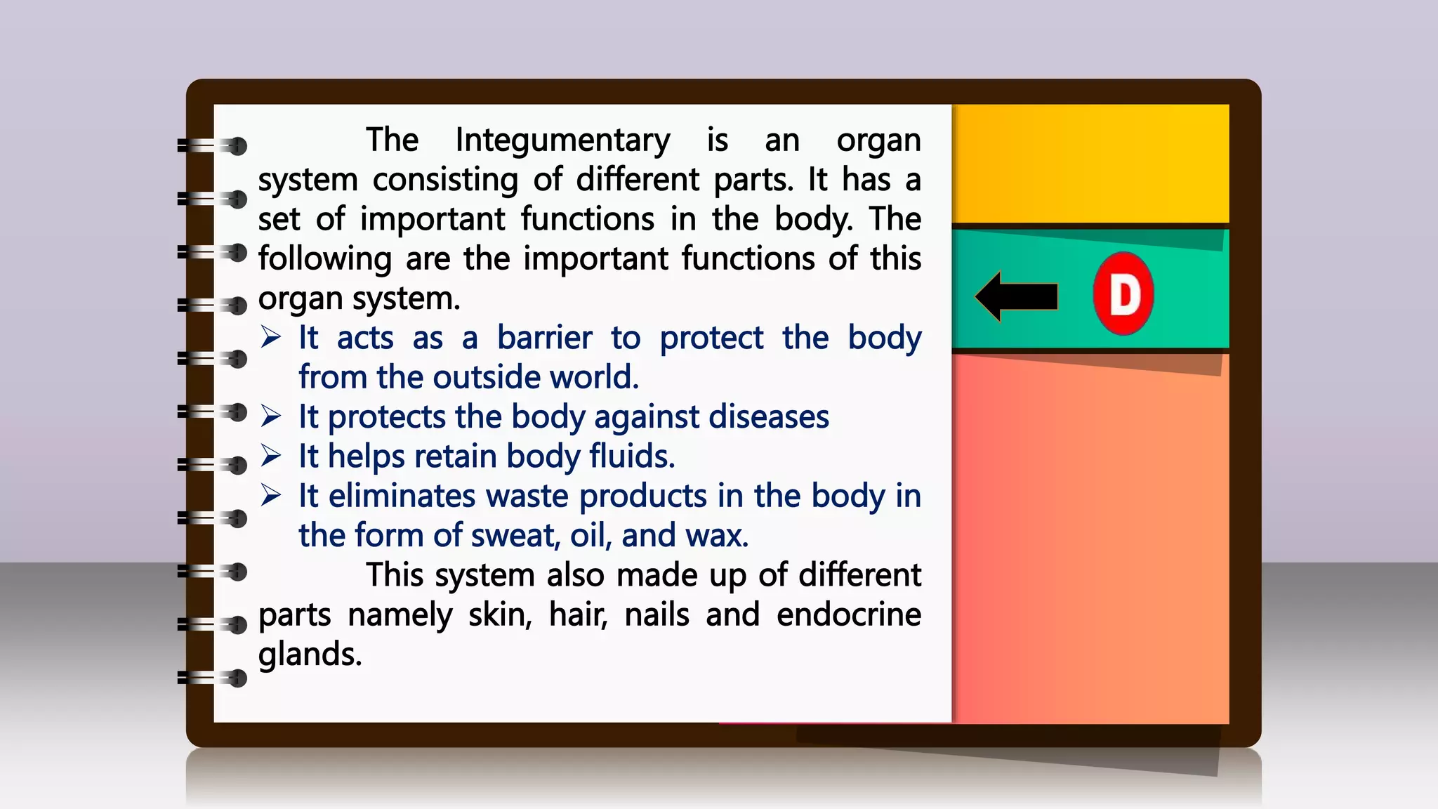 Science 6_Q2_L2_Parts and Functions of the Integumentary System.pptx