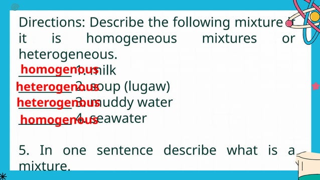 Science 6 MELC Based Quarter 1 Week 1 Day 1 Lesson | PPTX | Chemistry ...