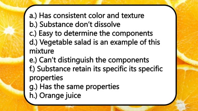 (Science 6 Wk 3 L3) - Homogeneous Mixtures and Heterogeneous Mixtures ...