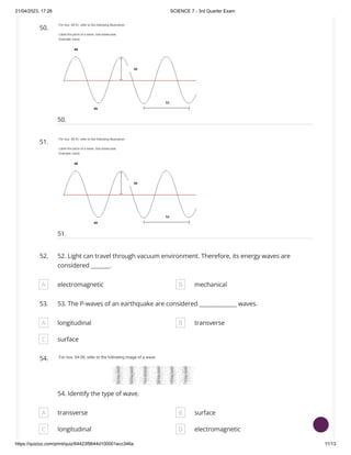 SCIENCE 7 - 3rd Quarter Exam.pdf