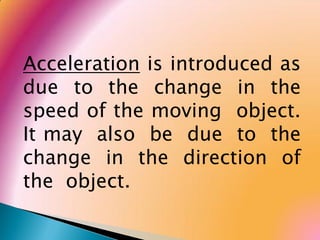 Science 7 - Describing Motion | PDF