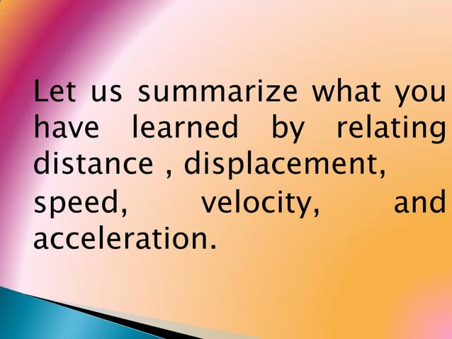 Science 7 - Describing Motion | PDF | Physics | Science