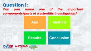Science 7_Lesson 1_Consolidation.pptx | Educational Assessment | Education