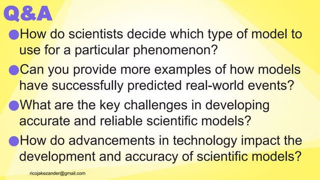 Science 7 Q1 1 recognize that scientists use models to explain phenomena that cannot be easily ...