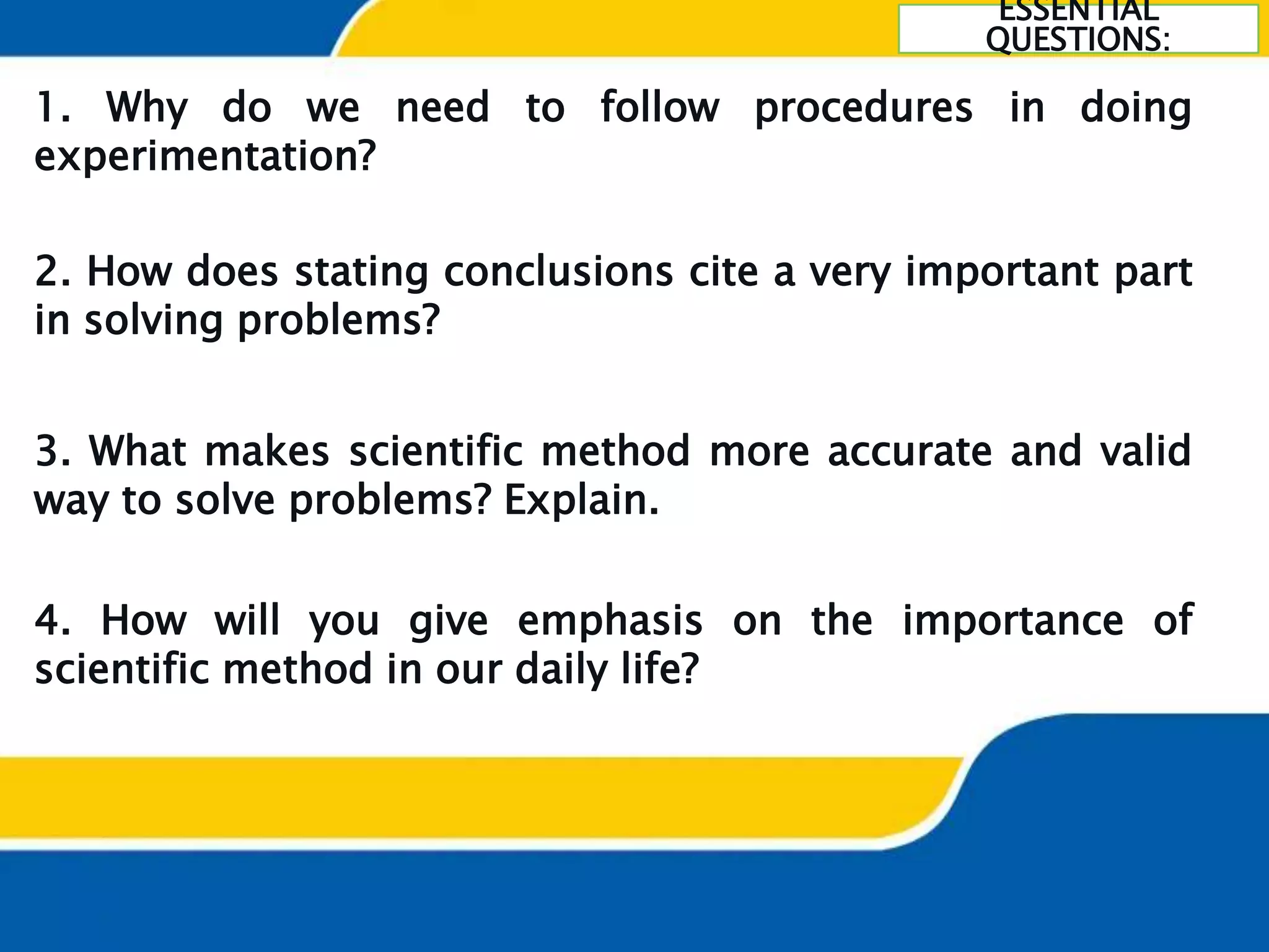 SCIENCE7: Components of Scientific Investigation | PPTX
