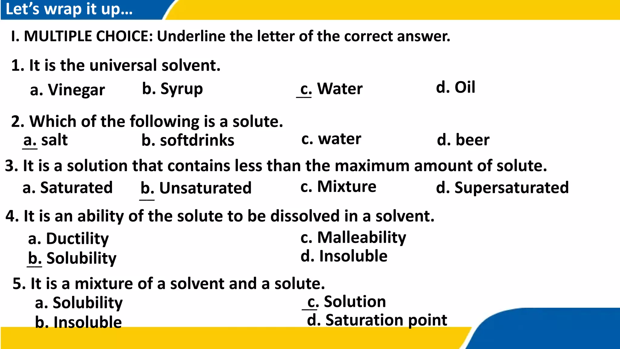 SCIENCE7:Types of Solutions | PPTX