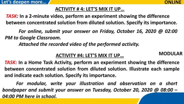 SCIENCE7: Concentrations of a Solution | PPTX | Chemistry | Science
