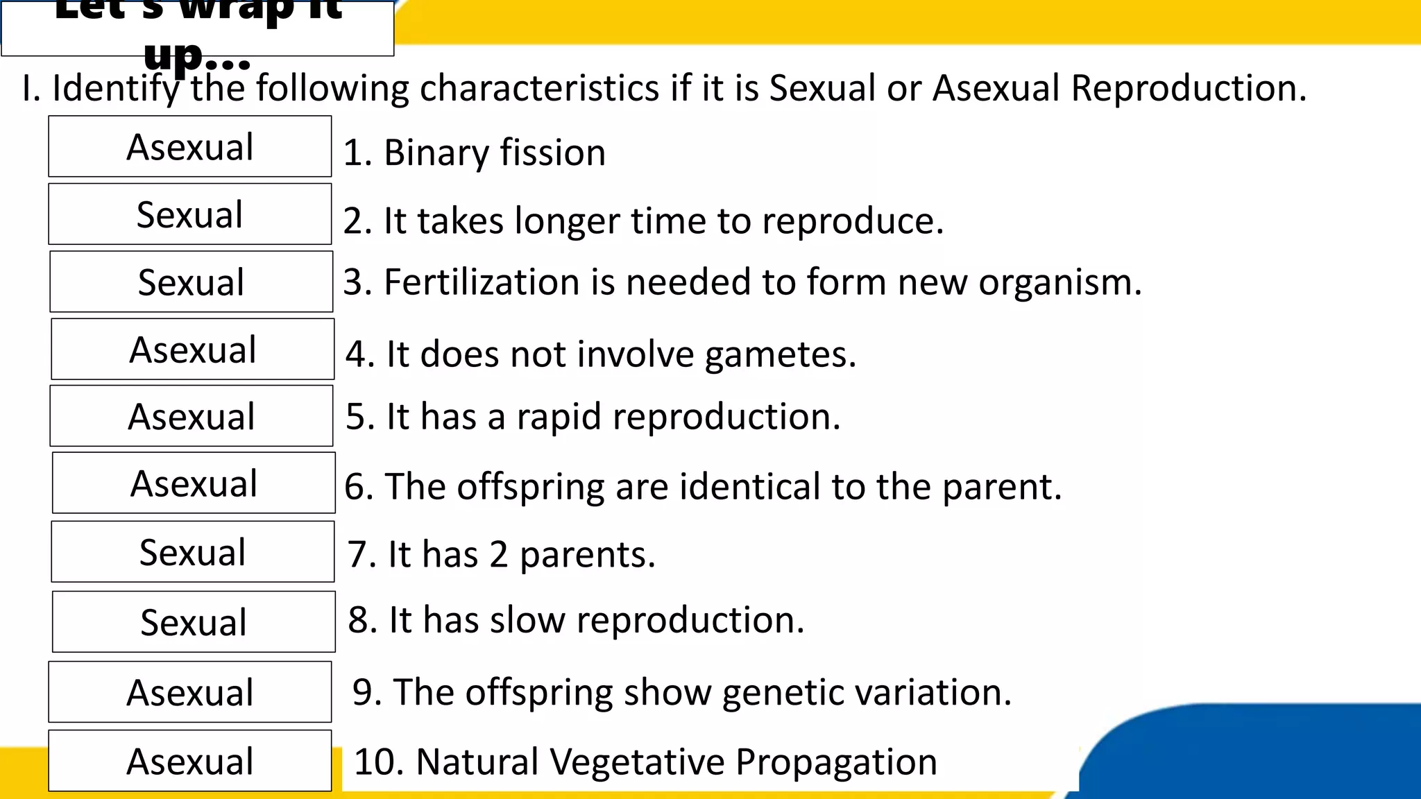 SCIENCE7: Asexual and Sexual Reproduction | PPTX