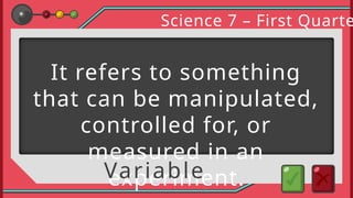 Science 7 Review (Pokemon) GAME BASED PPT IN SCIENCE | PPTX