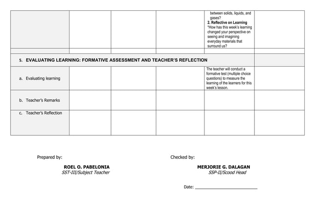 lesson Plan in Science 7_week 1 (models) | DOCX