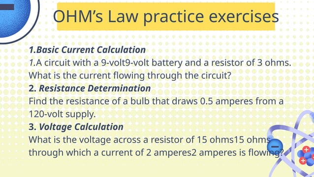 Science 8.pptx Ohms Law with examples and explanation | PPTX